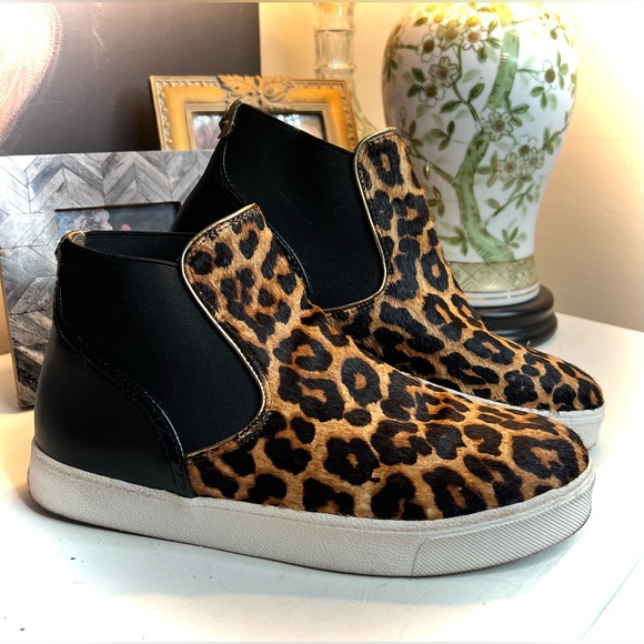 Sam Edelman | Shoes | Sam Edelman Real Cow Fur Leopard Print Margot ...